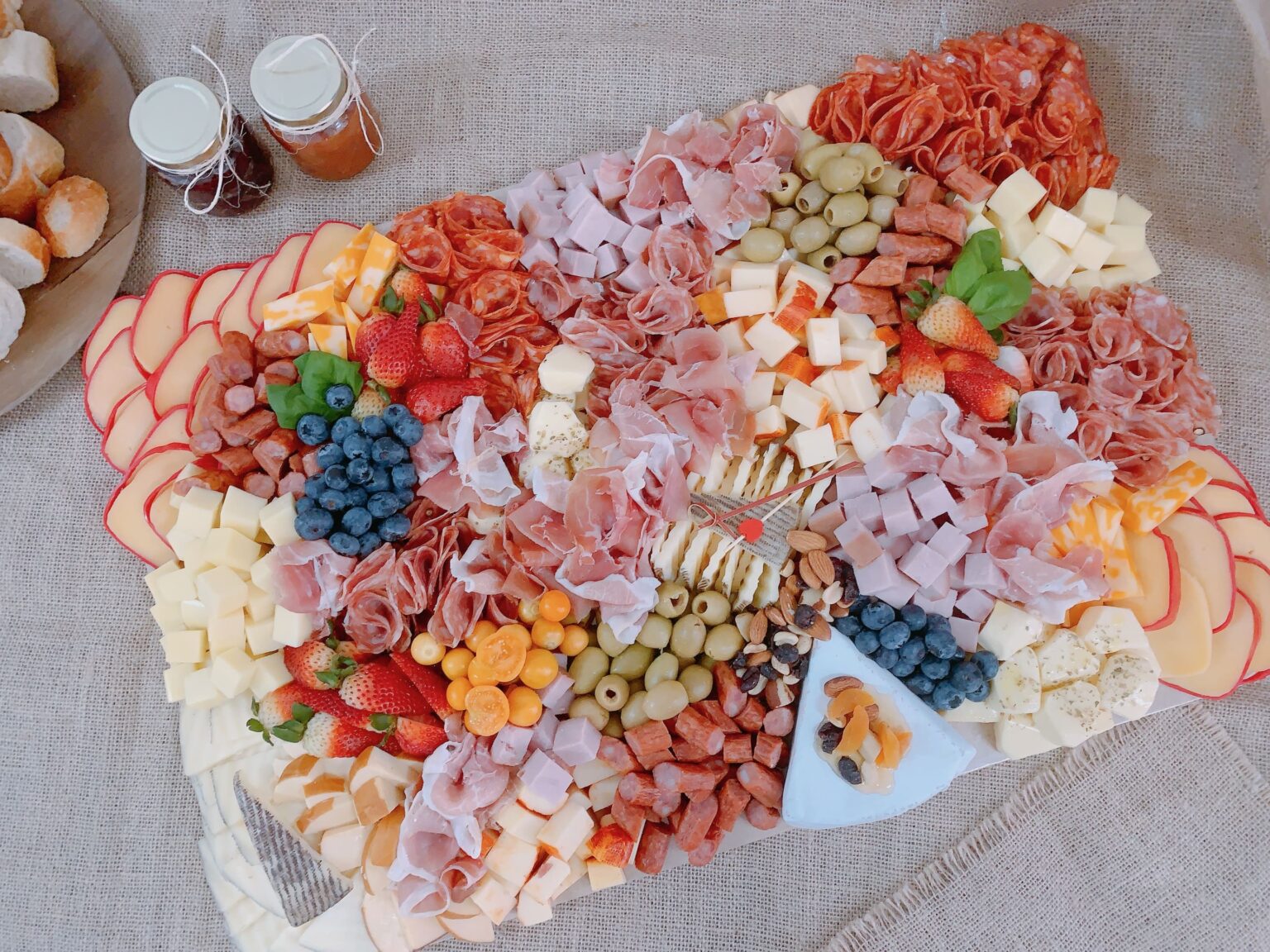 TABLA CELEBRACIÓN Tabla Para 25-28 Personas - Tapas Tablas de quesos Gourmet